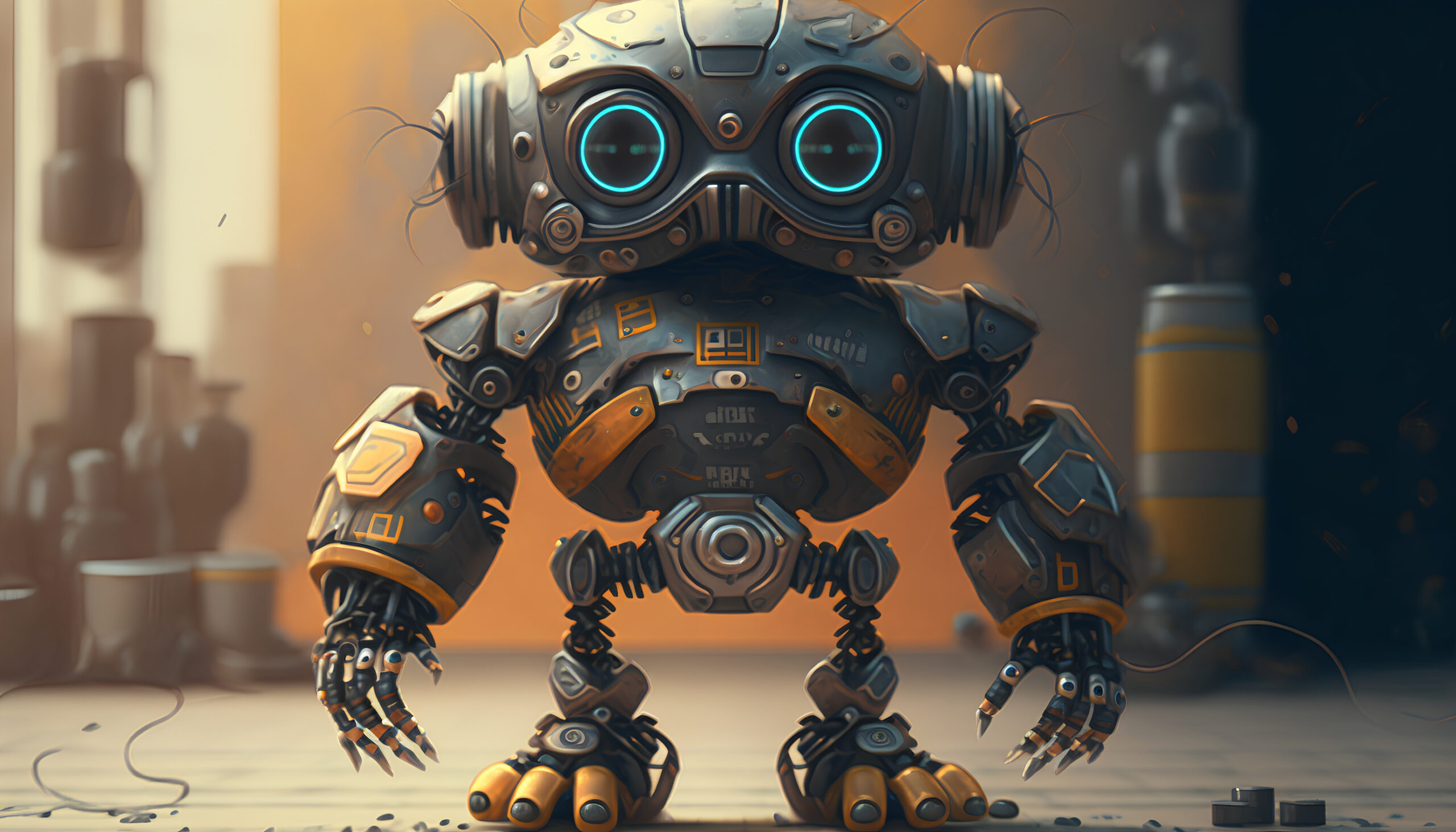 Bizarre toilet robot reinigt je toilet