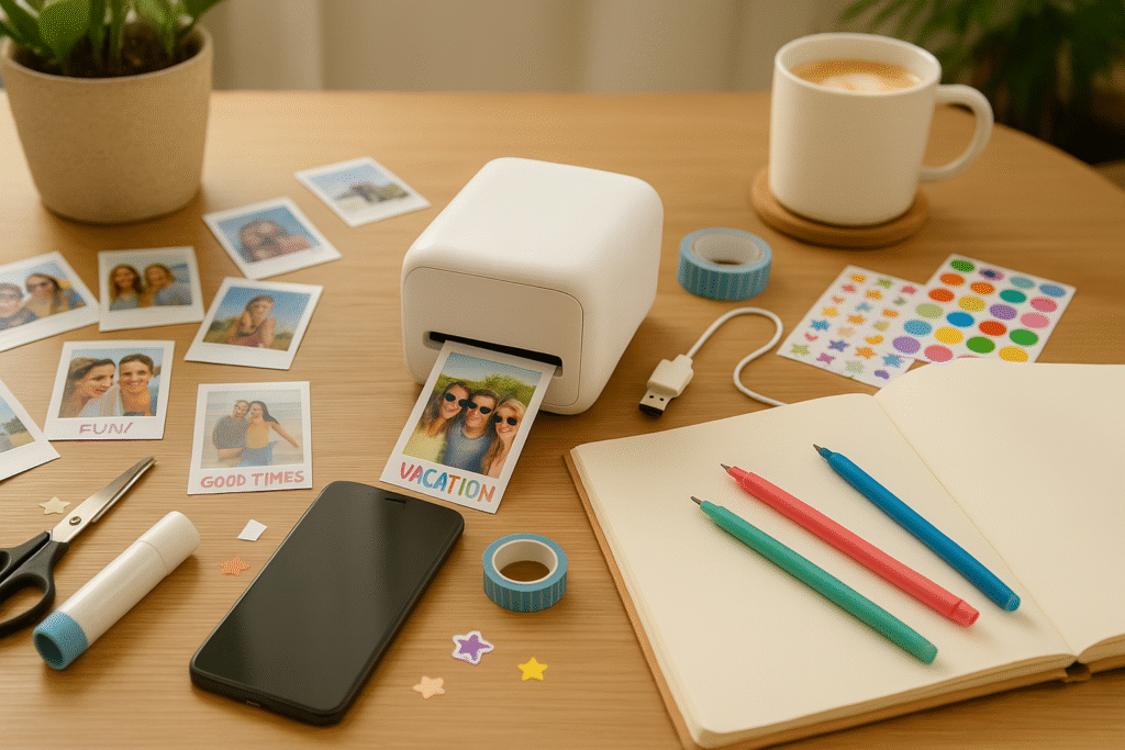 Deze instant fotoprinter voor je mobiel is het cadeau dat iedereen ...